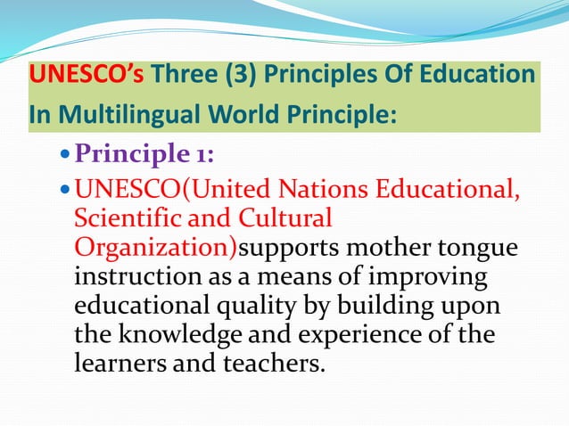 MULTILINGUAL CHARACTERS OF CURRICULUM | PPT