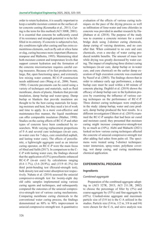 Impact of curing technique on roller-compacted concrete pavement ...