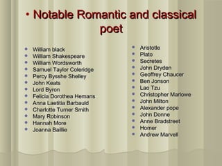 Paper 3 the literary theory or criticism Western poetic-1 | PPT