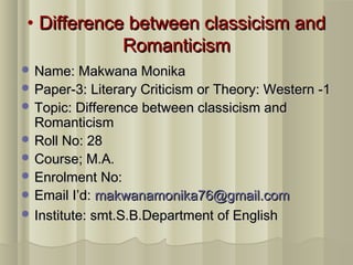 Paper 3 the literary theory or criticism Western poetic-1 | PPT
