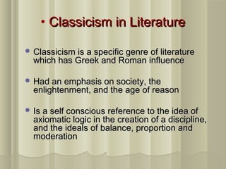 Paper 3 the literary theory or criticism Western poetic-1 | PPT