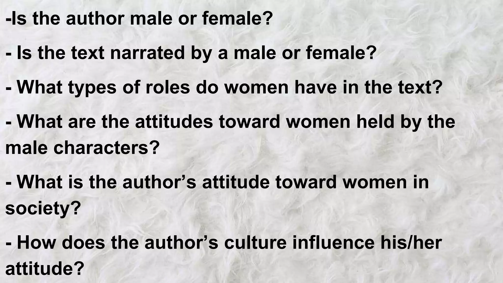 Feminist Criticism &Feminist Lense | PPTX | Education