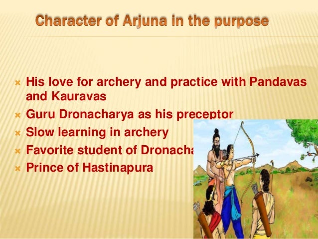 Character of Arjuna