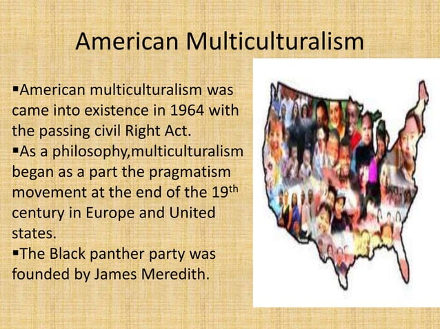 American Multiculturalism | PPTX | Books and Literature