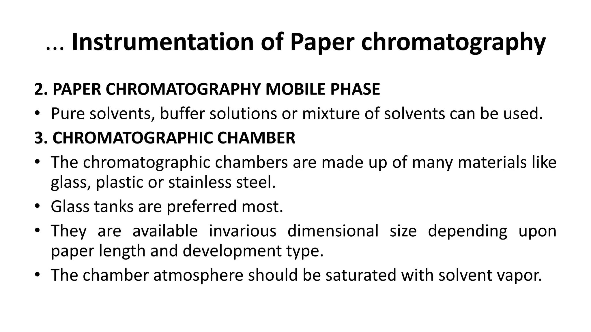 Chromatography technology .modern pharmaceutical analytical techniques ...