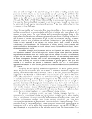 Paper conflict and human security in west africa | PDF