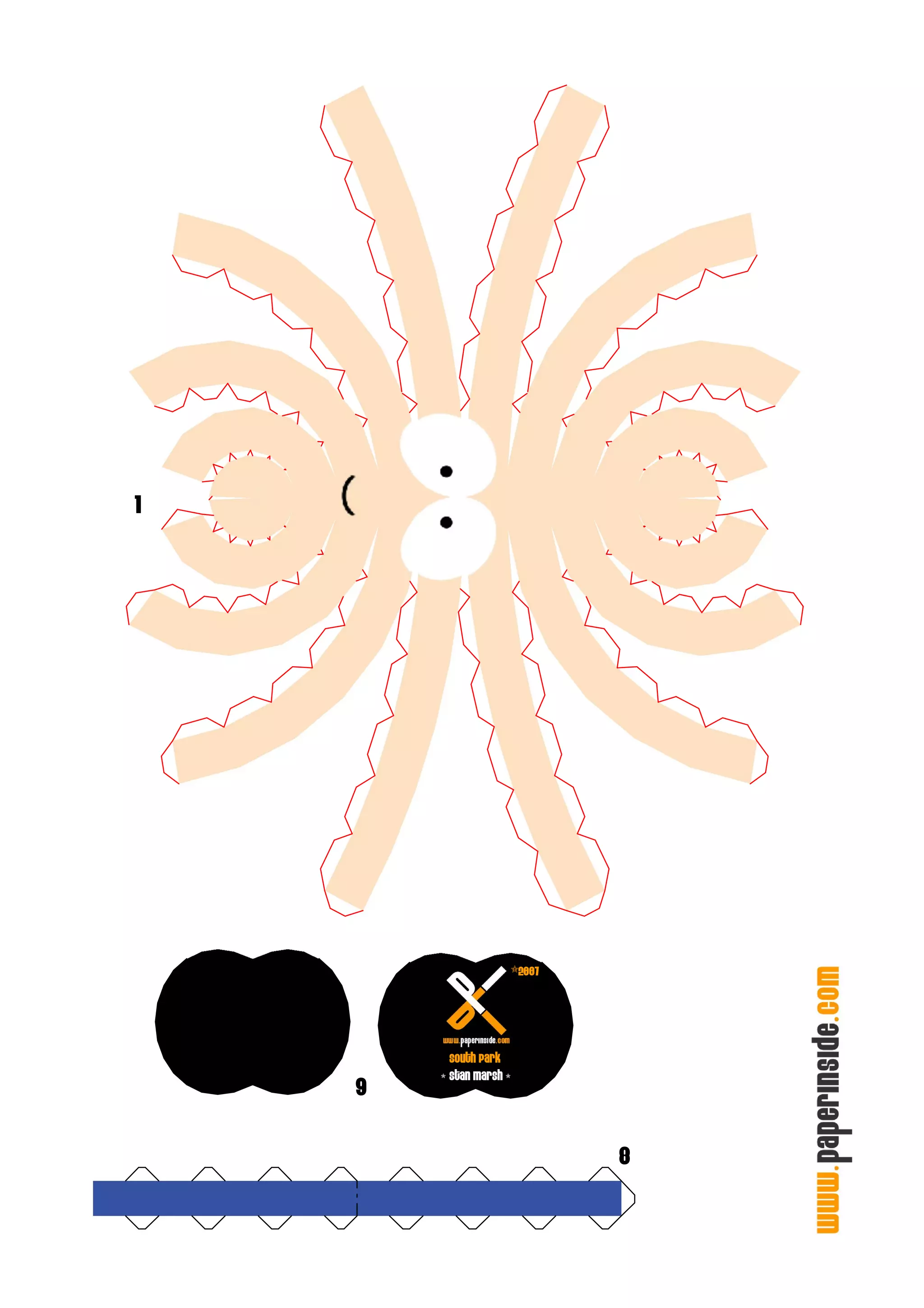 Paper Crafts South Park Stan | PDF