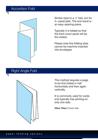 paper-folding-options | PDF