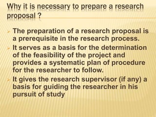 FRAMEWORK OF RESEARCH PROPOSAL | PPTX