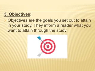 FRAMEWORK OF RESEARCH PROPOSAL | PPTX