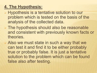 FRAMEWORK OF RESEARCH PROPOSAL | PPTX