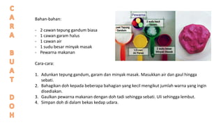 Paper mache, doh, tanah liat | PPT