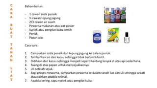 Paper mache, doh, tanah liat | PPT