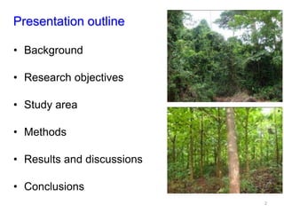 Session 5.6 MANAGEMENT OF GHANA’S MODIFIED TAUNGYA SYSTEM: CHALLENGES ...
