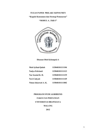 Paper modul-4-tkb-31 | PDF
