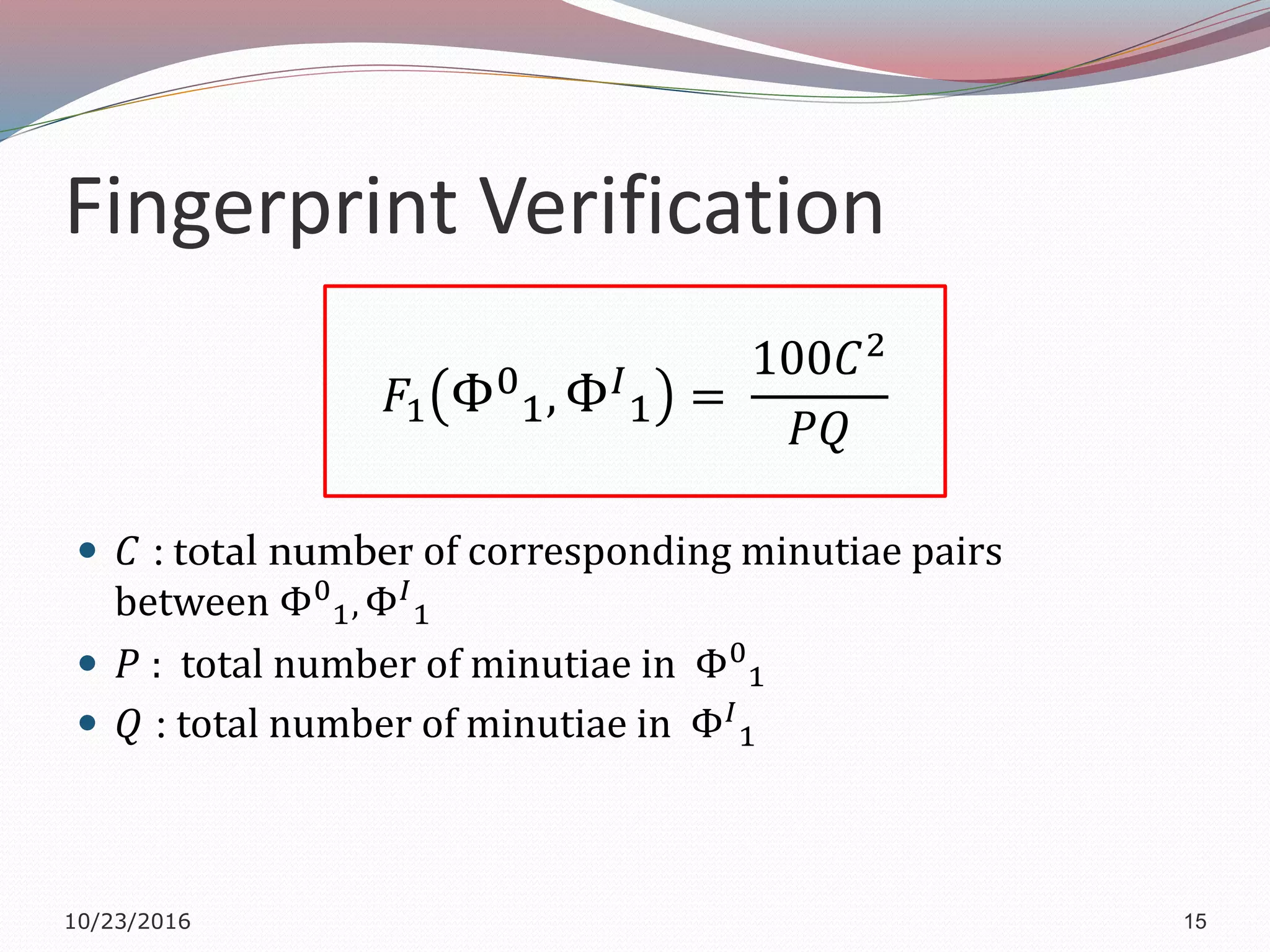Paper Multi Modal Biometric System Using Fingerprint Face And Speech