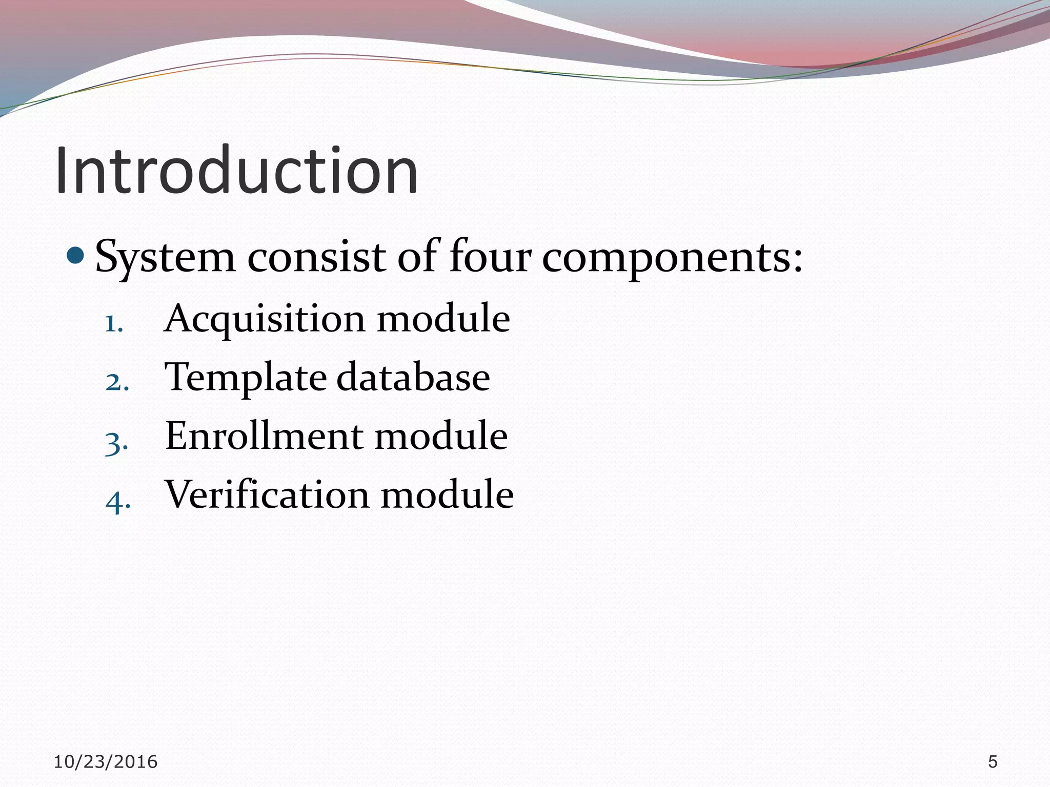 Paper Multi Modal Biometric System Using Fingerprint Face And Speech