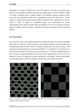 Paper - New opportunities in lightweight spread tow fabrics (STF) | PDF