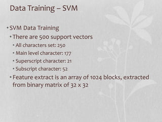 Support Vector Machine (SVM) Based Classifier For Khmer Printed ...