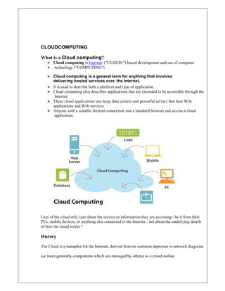 cloud-computing | PDF | Cloud Computing | Internet