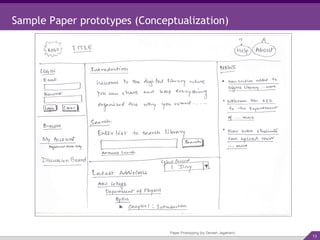 Paper Prototyping | PPT
