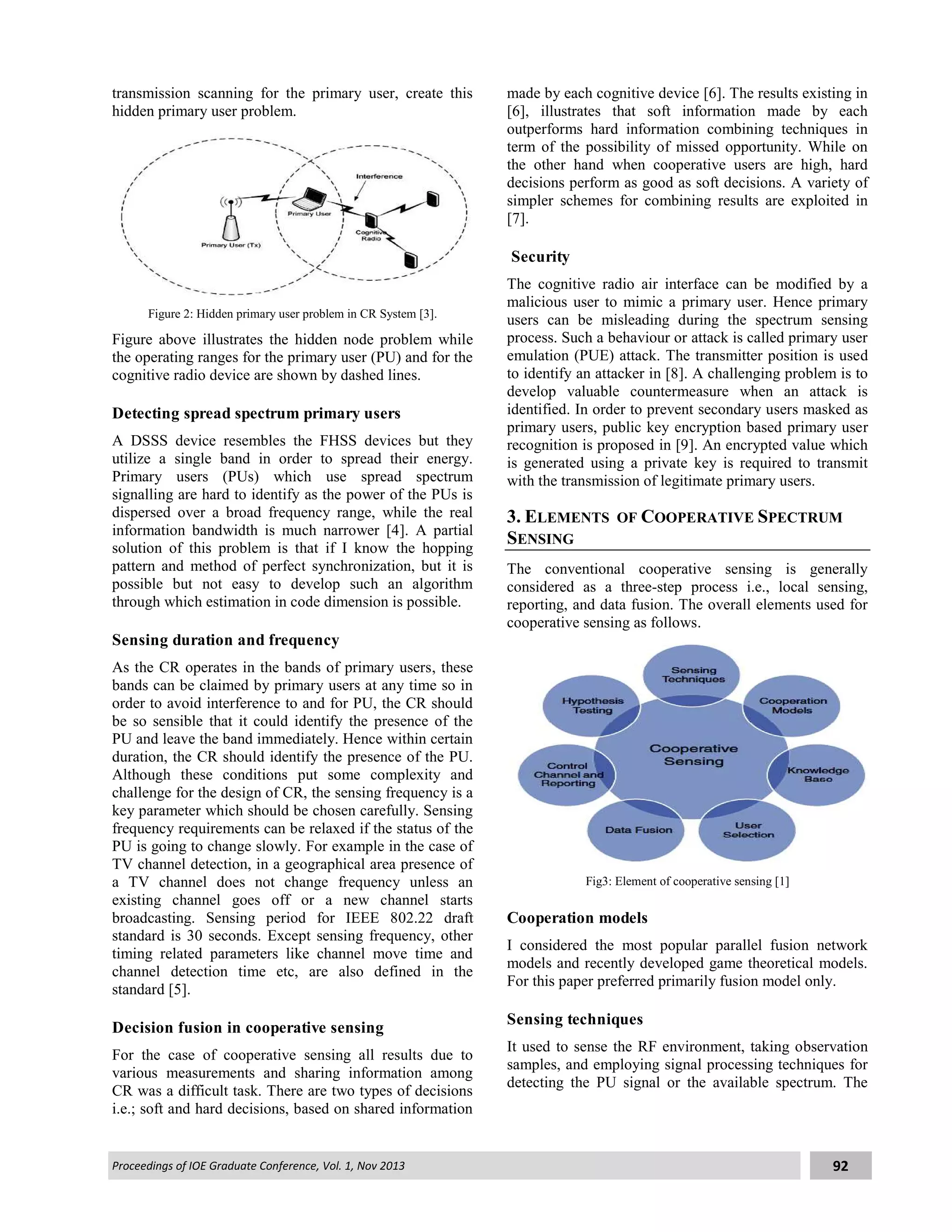 Spectrum Sensing using Cooperative Energy Detection Method for Cognitive Radio | PDF
