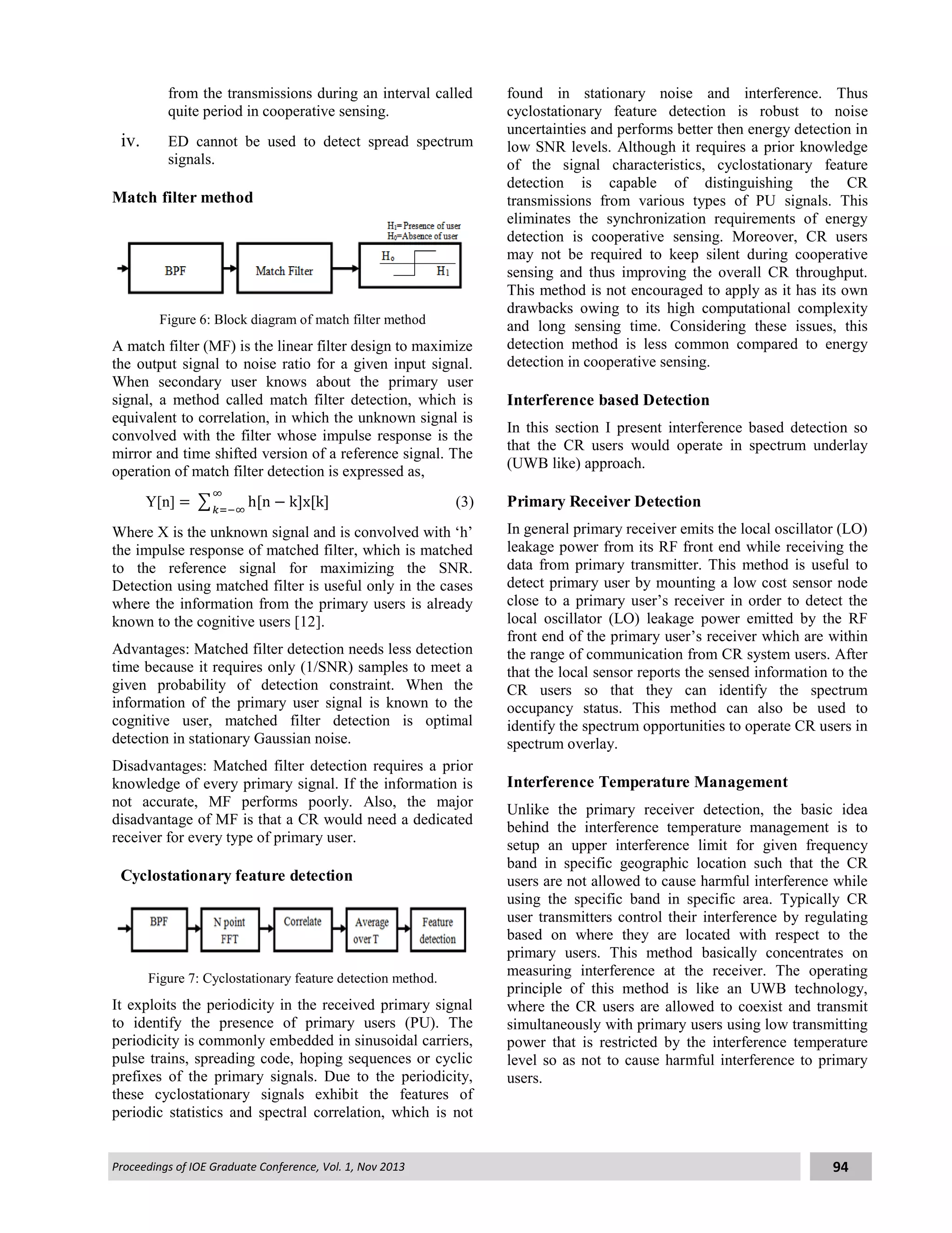 Spectrum Sensing Using Cooperative Energy Detection Method For Cognitive Radio Pdf