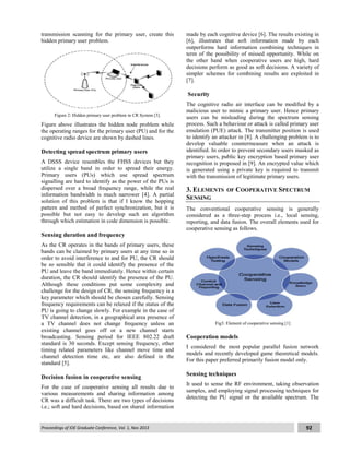 Spectrum Sensing using Cooperative Energy Detection Method for ...