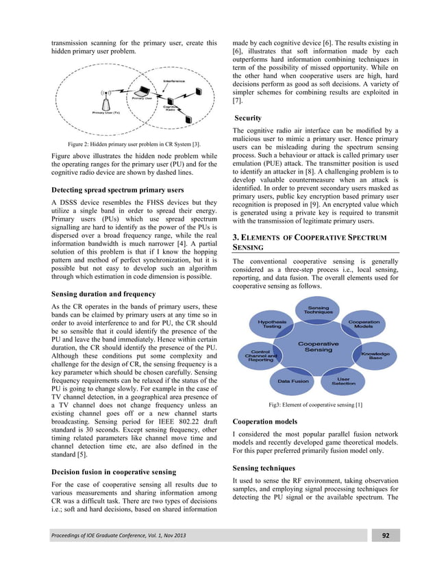 Spectrum Sensing Using Cooperative Energy Detection Method For
