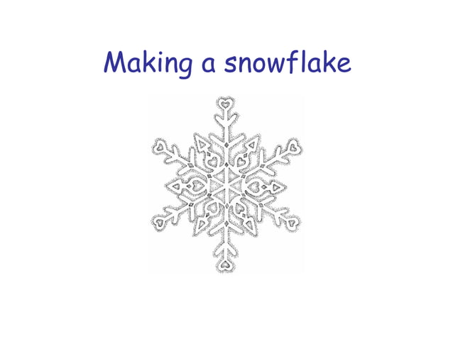 Paper snowflakes | PPT