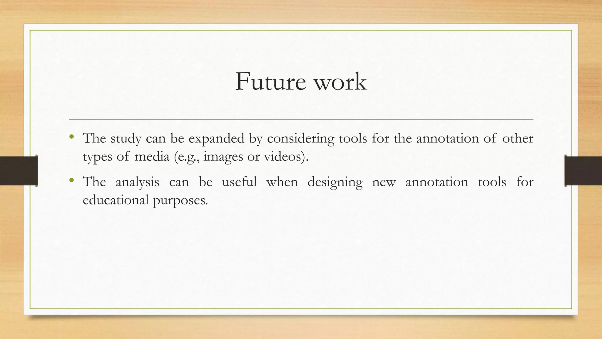 Document Annotation Tools: Annotation Classification Mechanisms | PPT