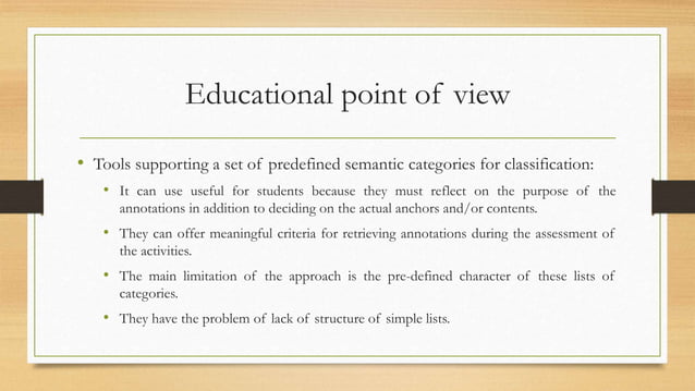 Document Annotation Tools: Annotation Classification Mechanisms | PPT