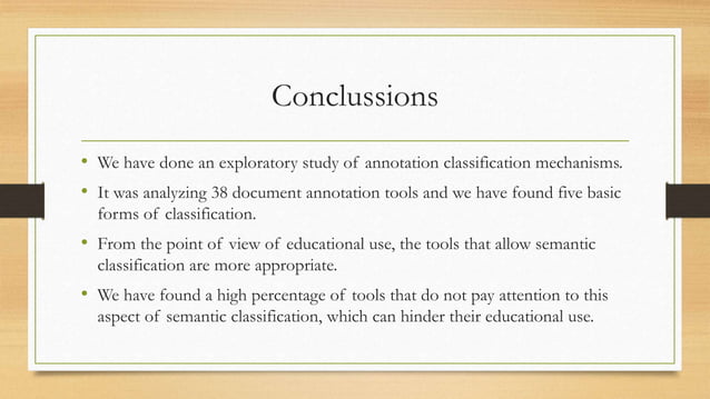 Document Annotation Tools: Annotation Classification Mechanisms | PPT