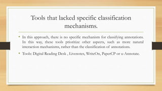 Document Annotation Tools: Annotation Classification Mechanisms | PPT