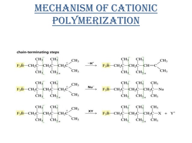 Mechanism of Polymerization | PDF | Chemistry | Science