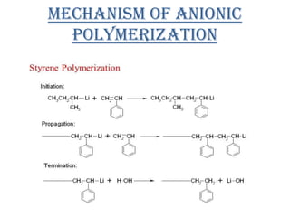 Mechanism of Polymerization | PDF