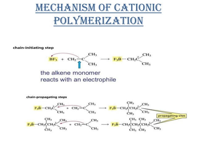 Mechanism of Polymerization