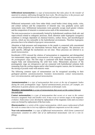 Paper09 metasomatism and metamorphism | PDF