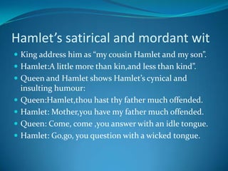 comic elements in Hamlet | PPTX
