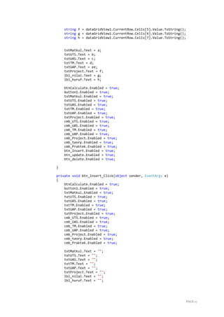 Laporan Counting Grade Apps | PDF