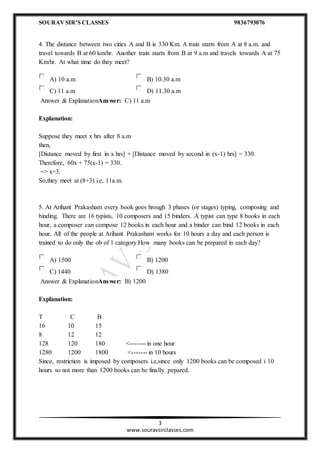 ACTUARIAL SCIENCE ACET MODEL PAPER WITH SOLUTION BY SOURAV SIR'S ...