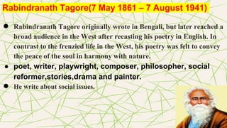 Rabindranath Tagore Poems In English