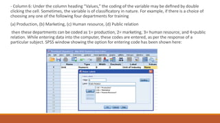 SPSS software | PPTX | Computing | Technology & Computing