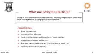 Pericyclic Reactions.pptx | Chemistry | Science