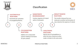 Pericyclic Reactions.pptx | Chemistry | Science