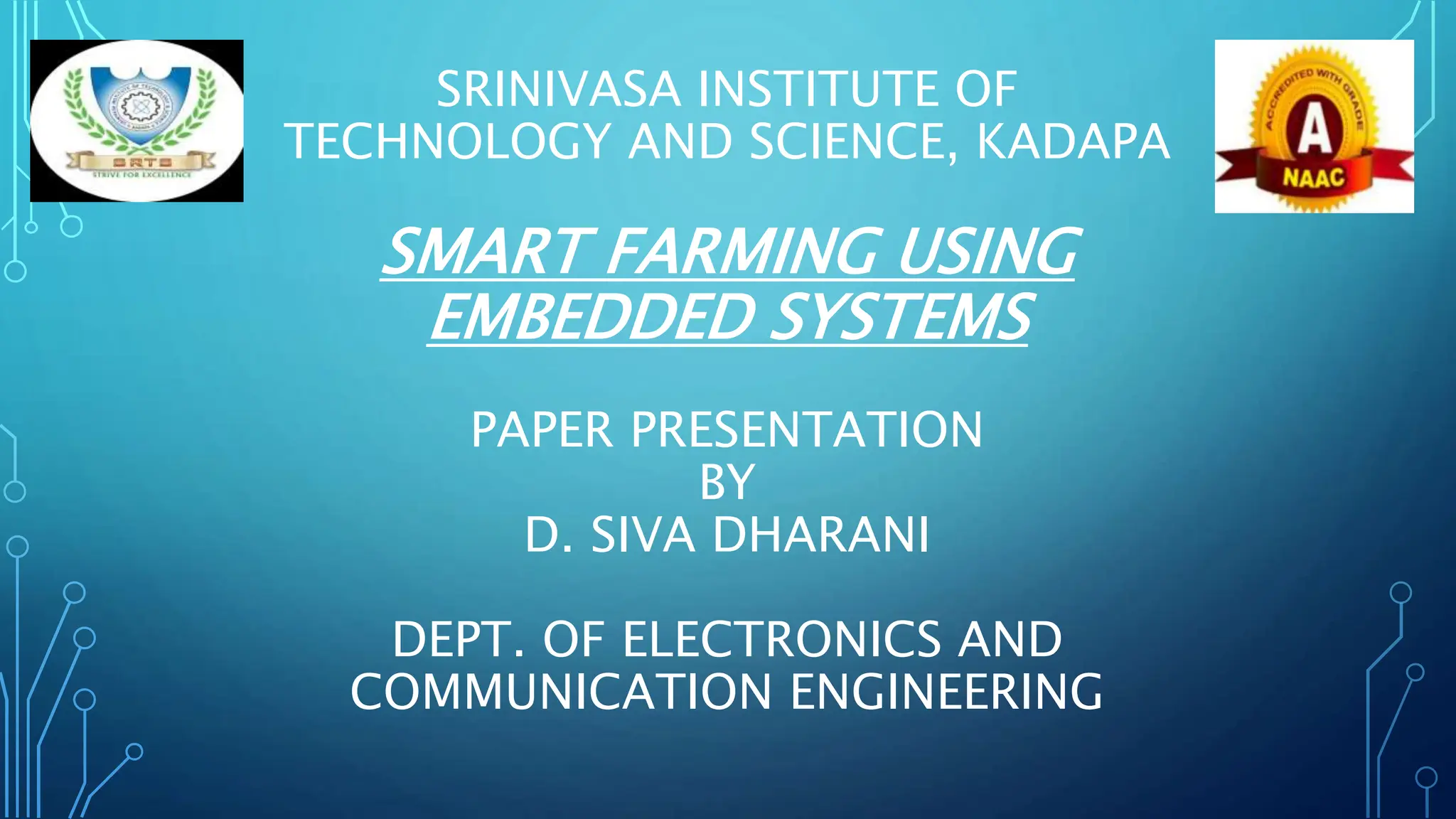 Smart garmi using embedded systems in engineering | PPT