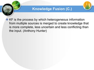 Research on agricultural ontology-based knowledge fusion method | PPT