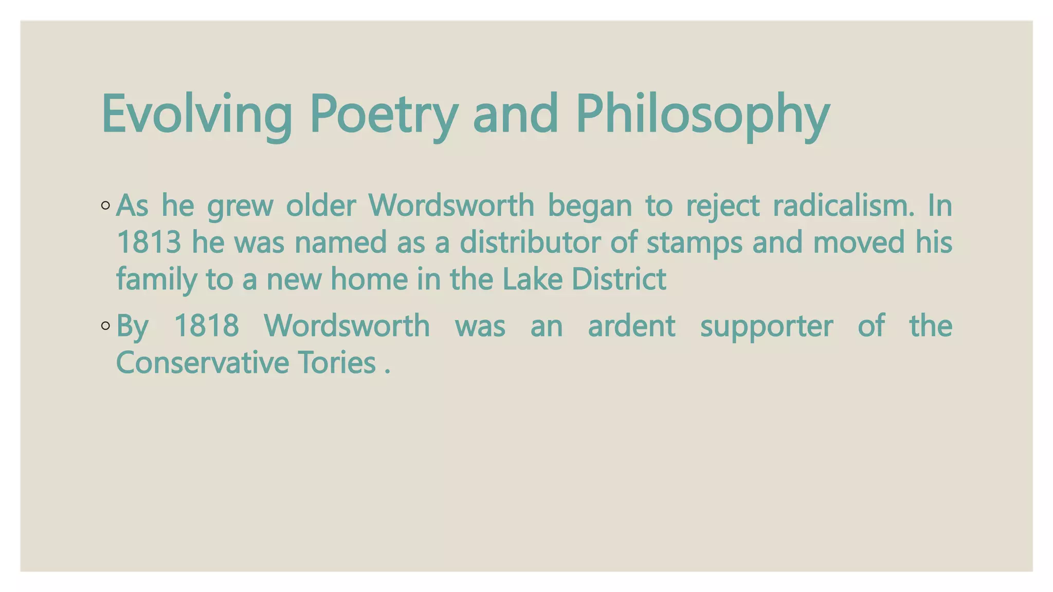 paper 103.Wordsworth and his works | PPTX