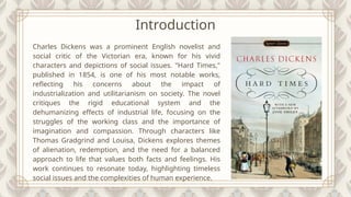 Industrial Society in Dickens' Hard Times | PPTX