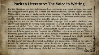 Puritanism in Practice: Exploring Philosophy, Society, and the Human ...